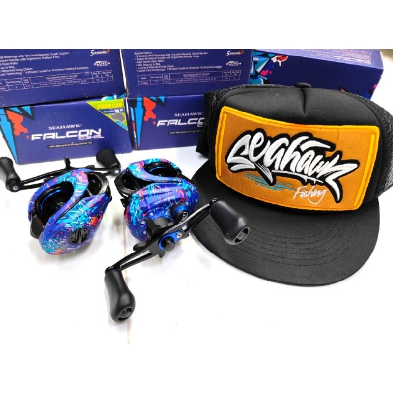 SEAHAWK FALCON 103HSL BAITCAST REELS | Shopee Malaysia