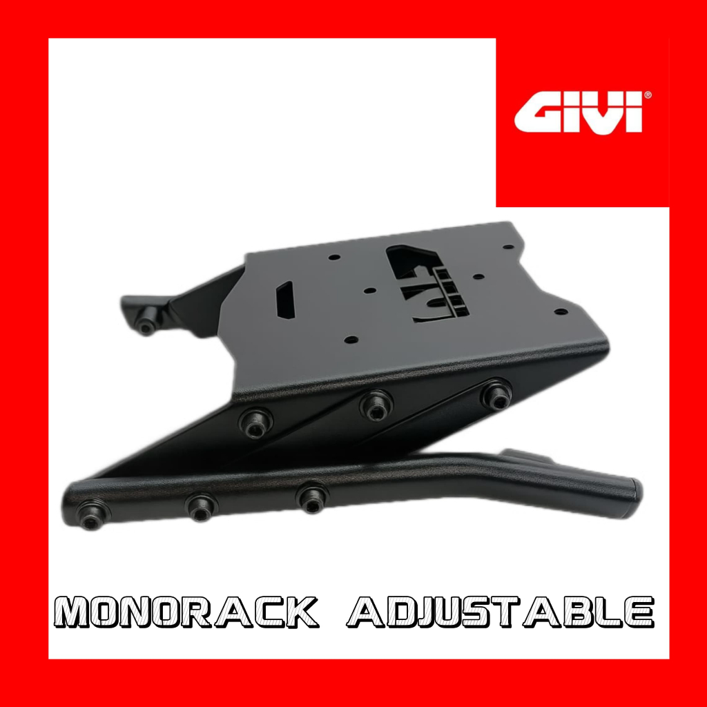 * GIVI RACK MONORACK ADJUSTABLE MF RACK RS150 RSX150 Y16ZR LC135 V2 V3 ...