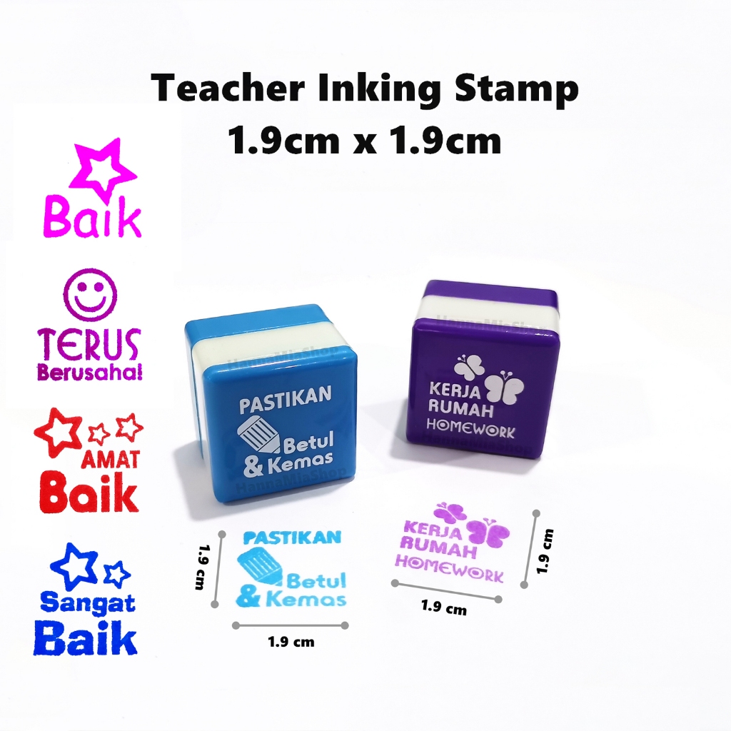 Teacher Chop Teacher Self Inking Stamp Motivation Reward Teacher ...