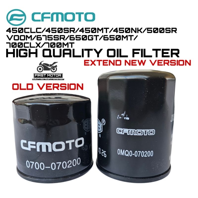OIL FILTER CFMOTO 450CLC/450SR/450MT/450NK/500SR VOOM/675SR/650GT/650MT ...
