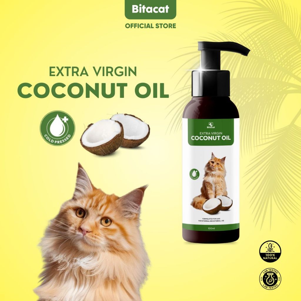 [BITACAT OFFICIAL STORE] BITACAT Premium Extra Virgin Coconut Oil for ...