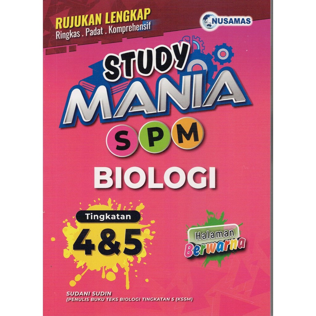 BUKU RUJUKAN ( 2025 ) : STUDY MANIA SPM BIOLOGI TINGKATAN 4&5 ( HALAMAN ...