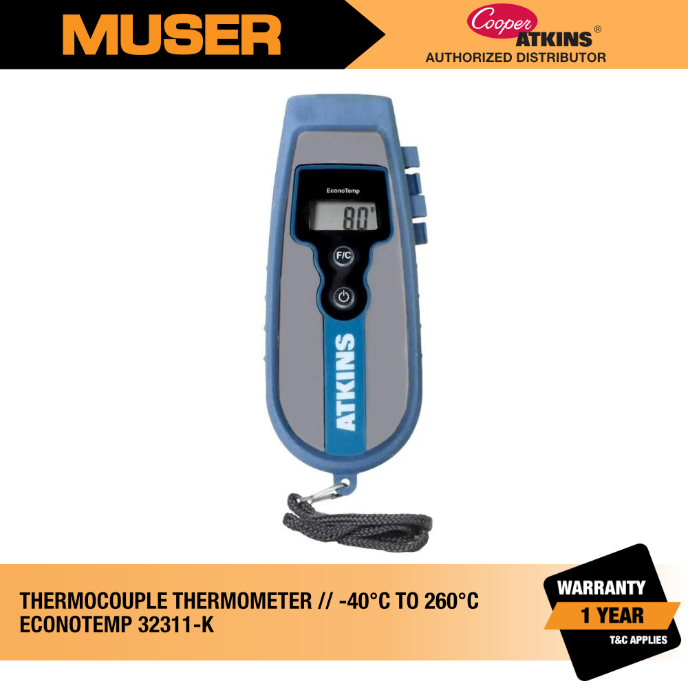 Cooper-Atkins 32311-K EconoTemp Thermocouple Thermometer // -40°C to ...