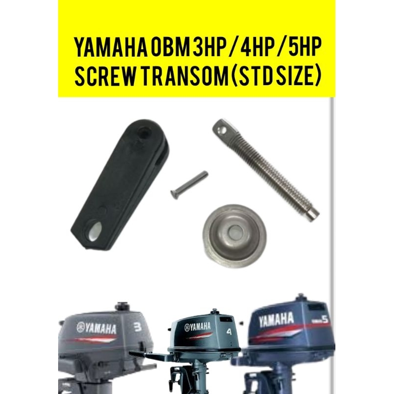 YAMAHA OBM 3HP/5HP Screw Transom 6E0-43116 # 2 stroke outboard engine ...