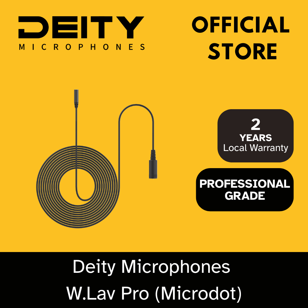 Deity Microphones W.Lav Pro Omni Lavalier Microphone (Microdot ...