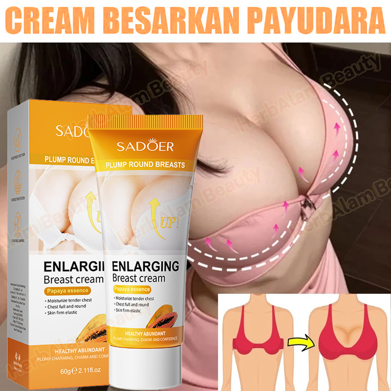 New SADOER Papaya Whitening Coconut Plump Round Breast Moisturizing Tender Chest Enlarging ...