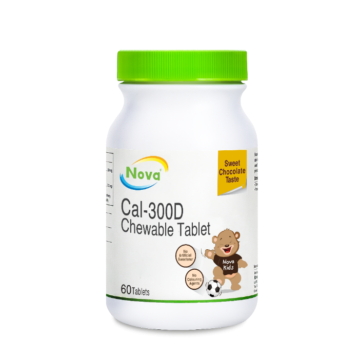 CAL-300D CHEWABLE TABLET (CHOC) (60'S) | Shopee Malaysia