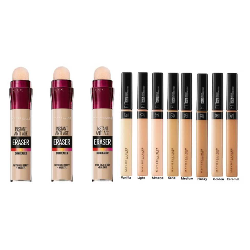Maybelline Fit Me Concealer/ Concealer Instant Age Rewind Eraser ...