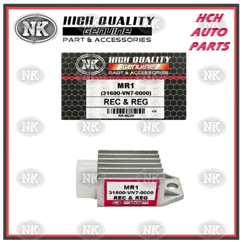 RECTIFIER & REGULATOR - MODENAS - MR1/ KRISS 100/ CT 100 - 31600-VN7 ...