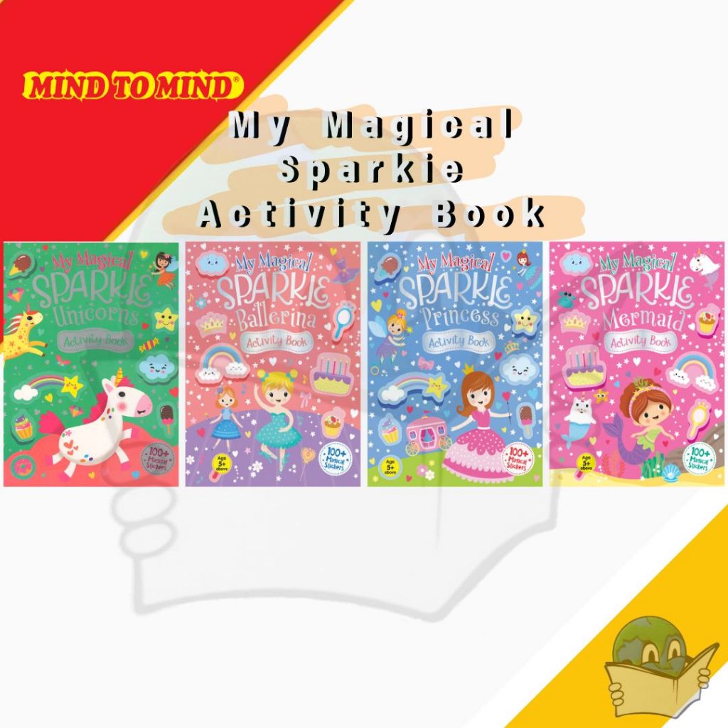 My Magical Sparkle Activity Book [Mind To Mind] | Shopee Malaysia