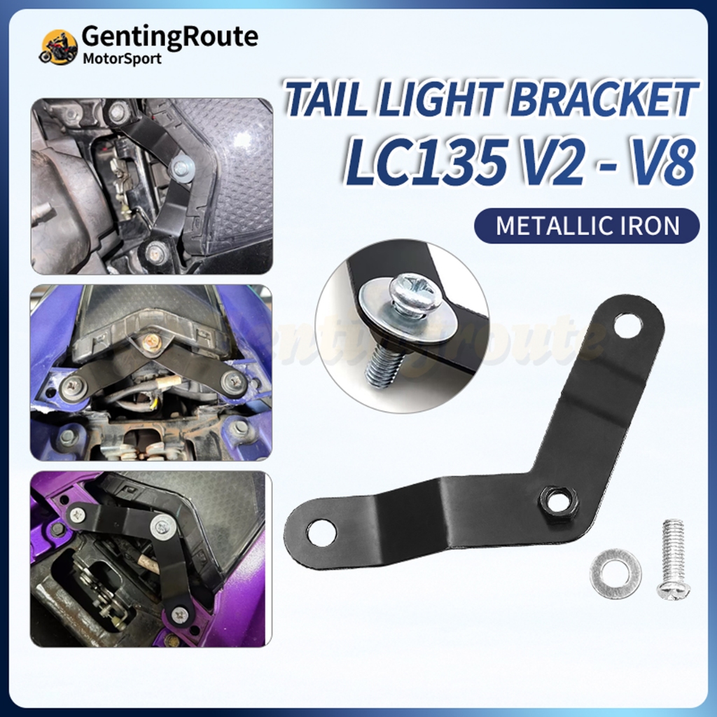 LC135 V2 - V7 Tail Light Bracket Lampu Belakang Bracket With Screw ...