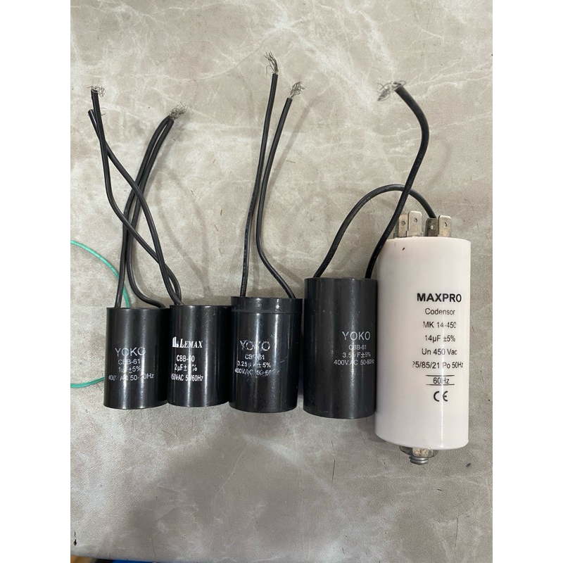 (400V) 1 to 14 uf FAN CAPACITOR (ROUND) / Electric Fan / Terminal ...