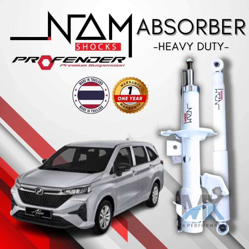 PERODUA ALZA D27A/ TOYOTA VELOZ - NAM HEAVY DUTY PERFORMANCE SHOCK ...