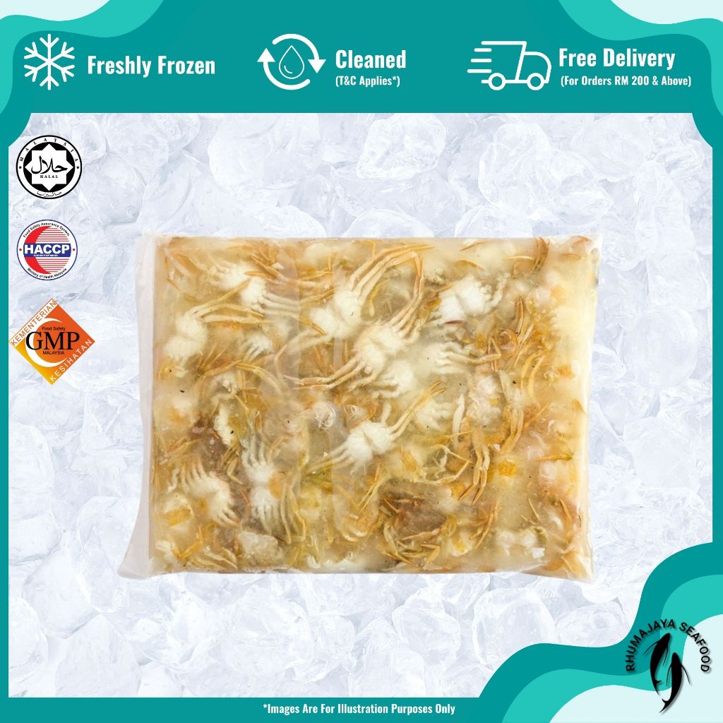Baby Crab 500G Ketam Kecil 小螃蟹| Rhumajaya Fresh Frozen Seafood (RMJ ...