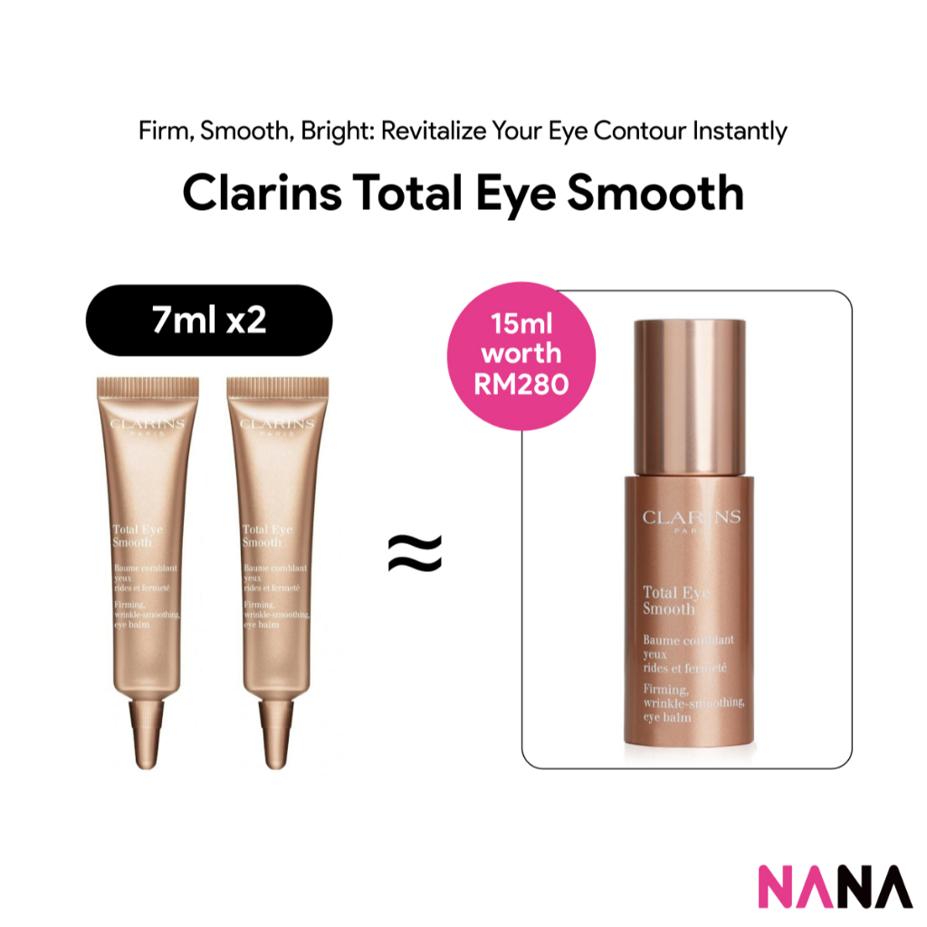 Clarins Total Eye Smooth Sample Pack (7ml x 2/4) | Shopee Malaysia