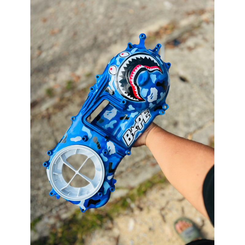 COVER CVT NVX V2/V1 AIRBRUSH BAPE | Shopee Malaysia
