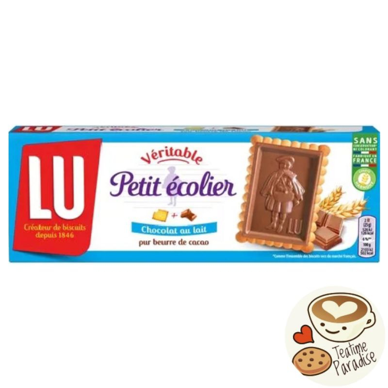 LU Veritable Petit Ecolier Milk Chocolate Biscuits 150g | Shopee Malaysia