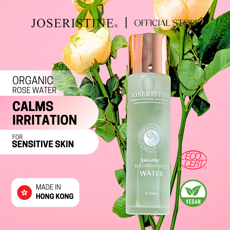 JOSERISTINE Organic Bulgarian Rose Water 150ml/Vegan/Toner/Soothing ...
