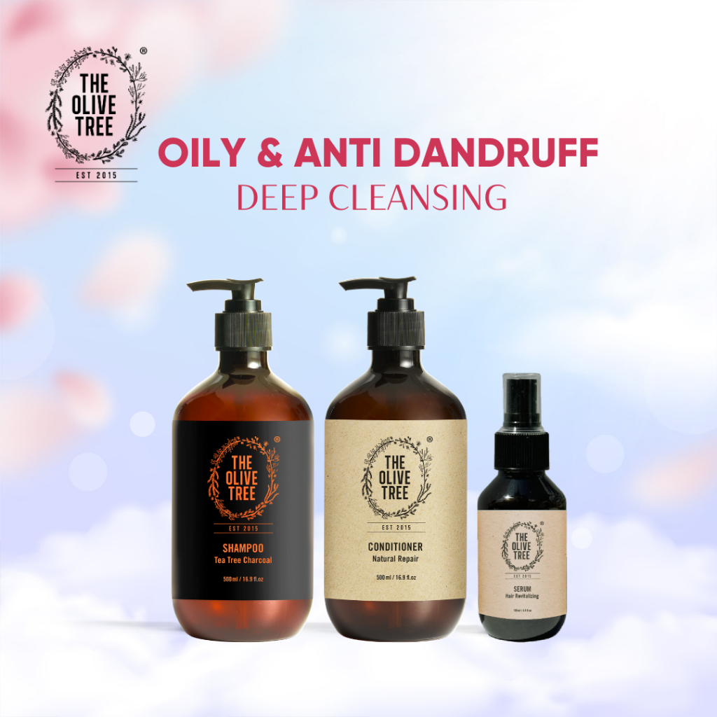 The Olive Tree Hair Revival Essential For Oily / Anti Dandruff / Itchy ...