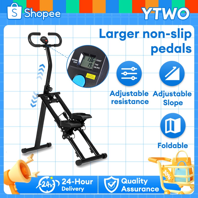 Climbing Machine Multi-Functional Home Staircase Machine Stepper Cardio ...