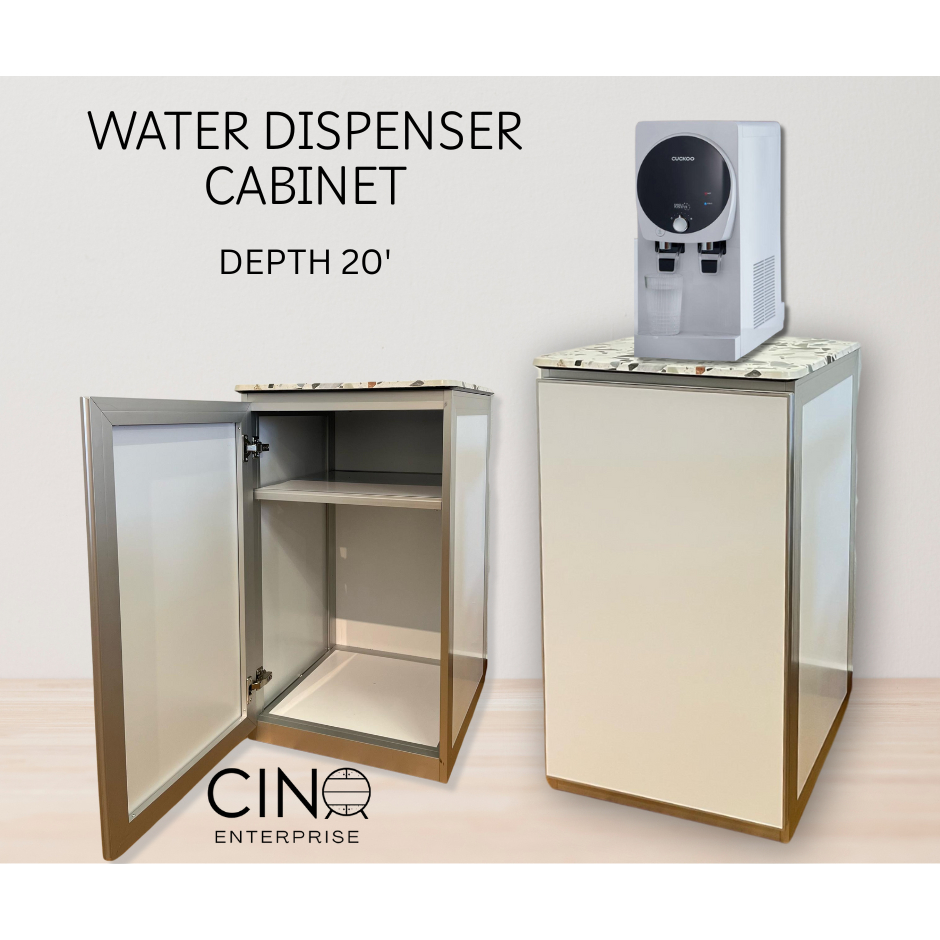 [𝐒𝐈𝐀𝐏 𝐏𝐀𝐒𝐀𝐍𝐆] Full Aluminium Water Dispenser Cabinet Air Penapis Almari ...