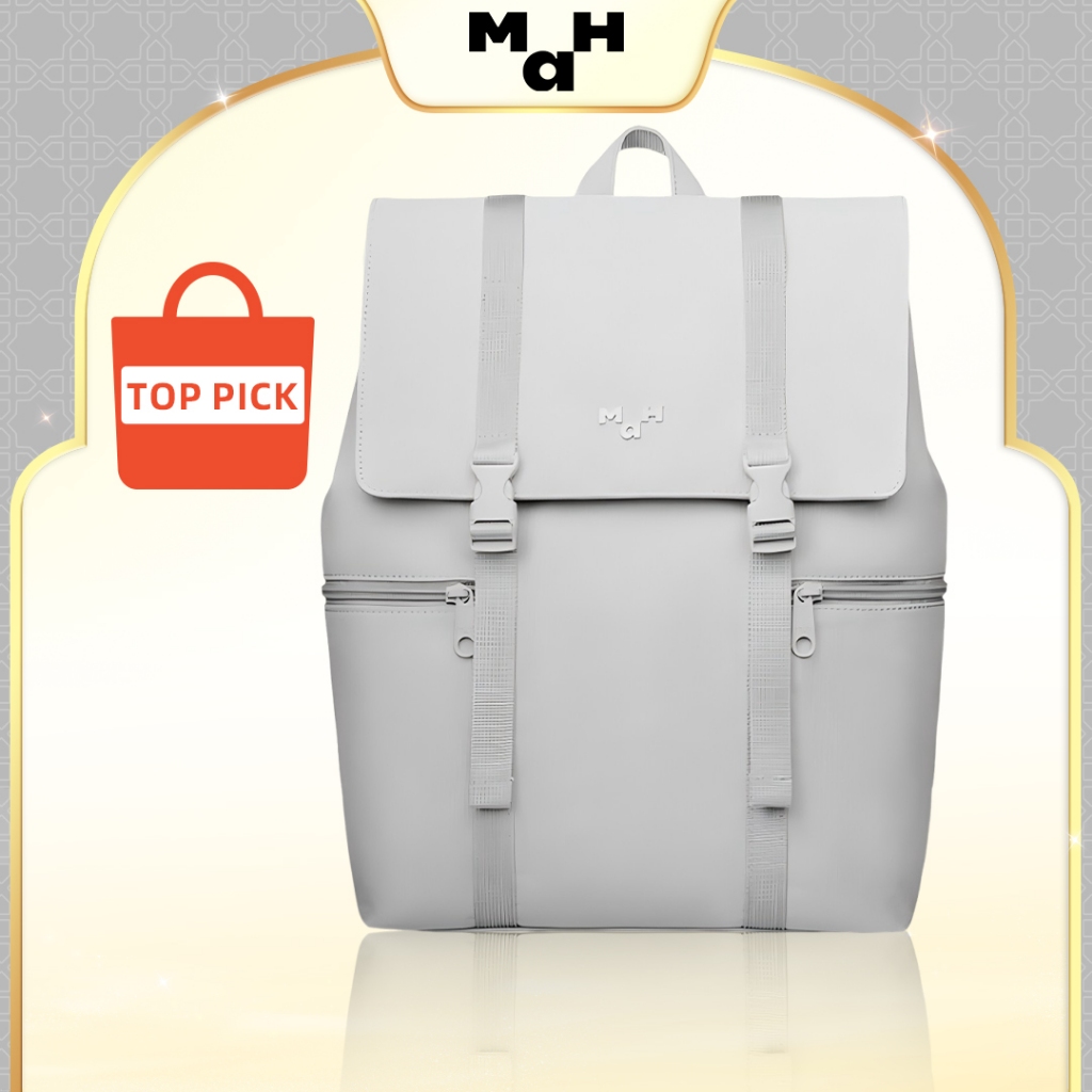 MAH Siro Waterproof Backpack Beg Laptop Compartment with Zip (14/15.6 ...
