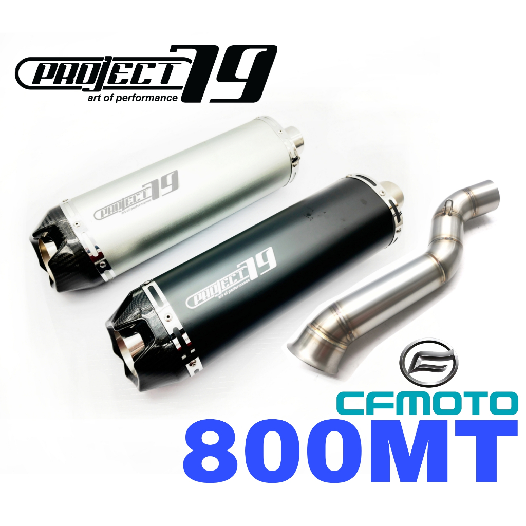 Project79 Exhaust CFMoto 800MT Ekzos Short Slip on Tabung Muffler MT800 ...