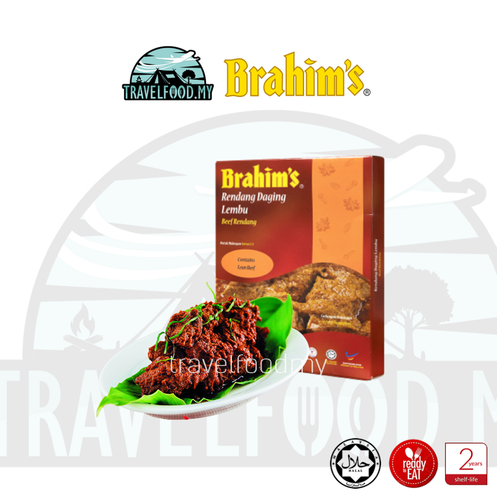Brahims Rendang Daging Ready to eat Lemang BRAHIM Meat Brahim's raya ...