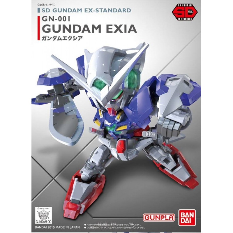 Bandai Namco SD Gundam Ex-Standard GN-001 Gundam Exia (5065617 ...