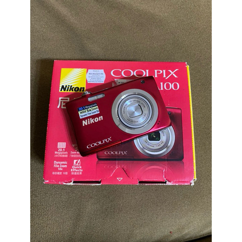 NIKON COOLPIX A100 CCD DIGITAL CAMERA ( DISPLAY SET ) | Shopee Malaysia