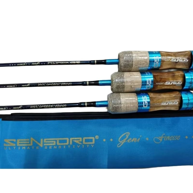 GAWAS SENSORO GENI FINESSE fuji guide wood reel seat 2025 fishing rod ...