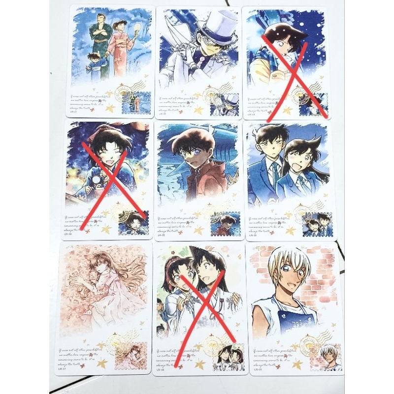 Detective Conan card (per pc) | Shopee Malaysia