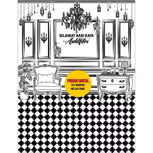 2D DESIGN. [FILE DIGITAL]- DESIGN BANNER untuk Backdrop/photobooth Hari ...