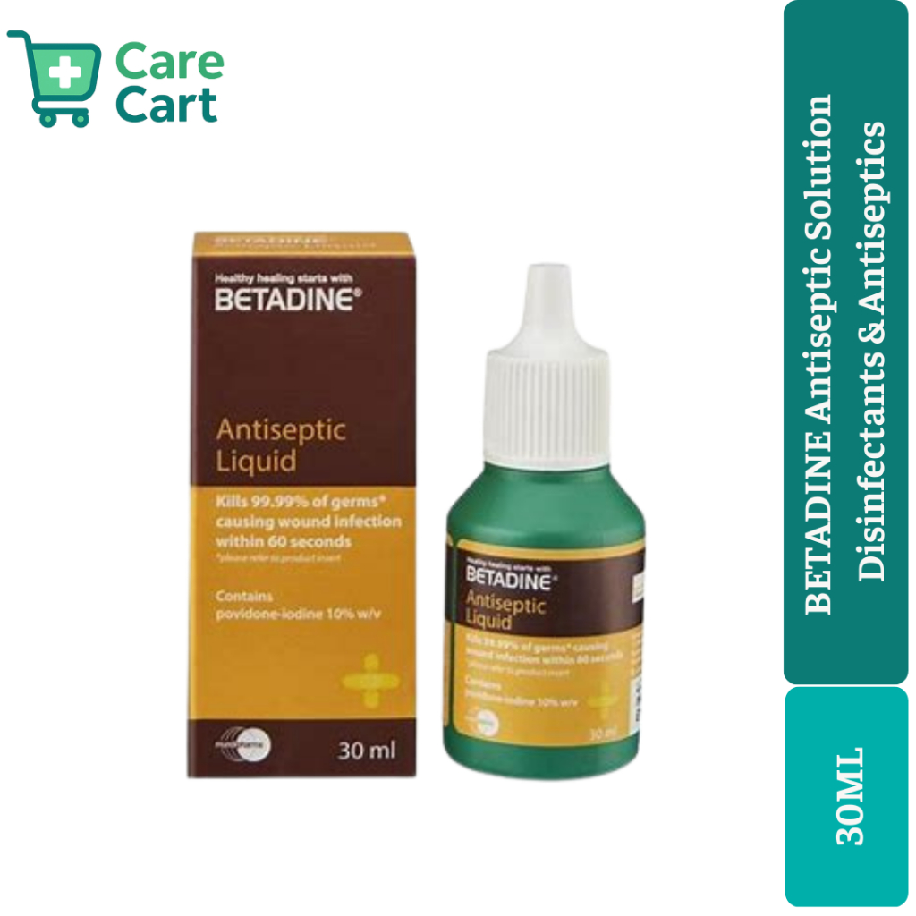 BETADINE Antiseptic Solution 30ml (Povidone-Iodine) | Shopee Malaysia