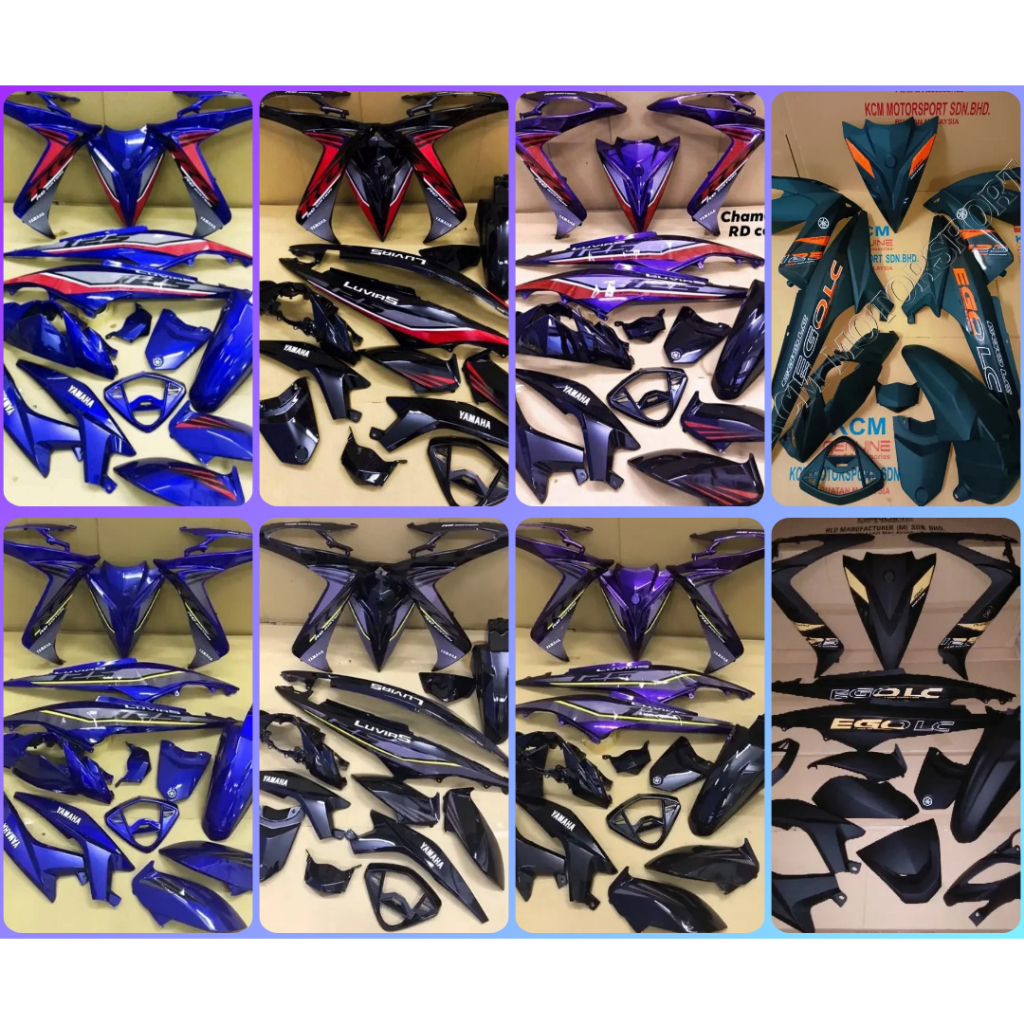 COVERSET FULL BODY YAMAHA EGO LC CARB/FI RC EDITION | Shopee Malaysia