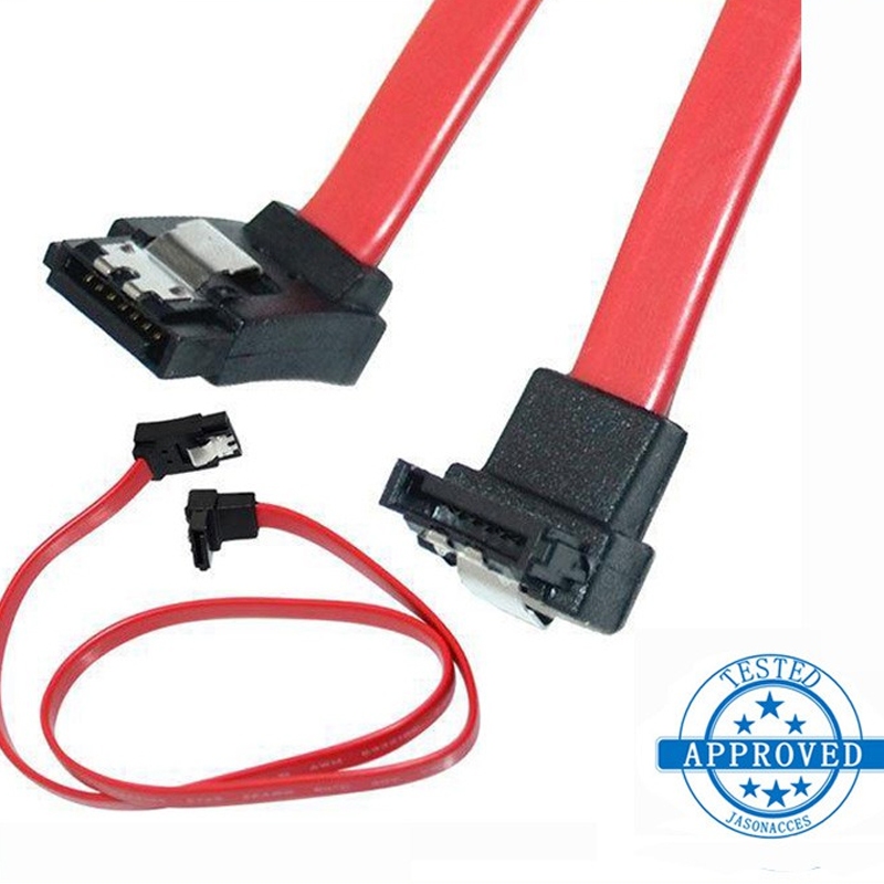 SATA 3.0 6Gbps L Shaped Serial ATA Data Cable SATA For SSD HDD | Shopee ...