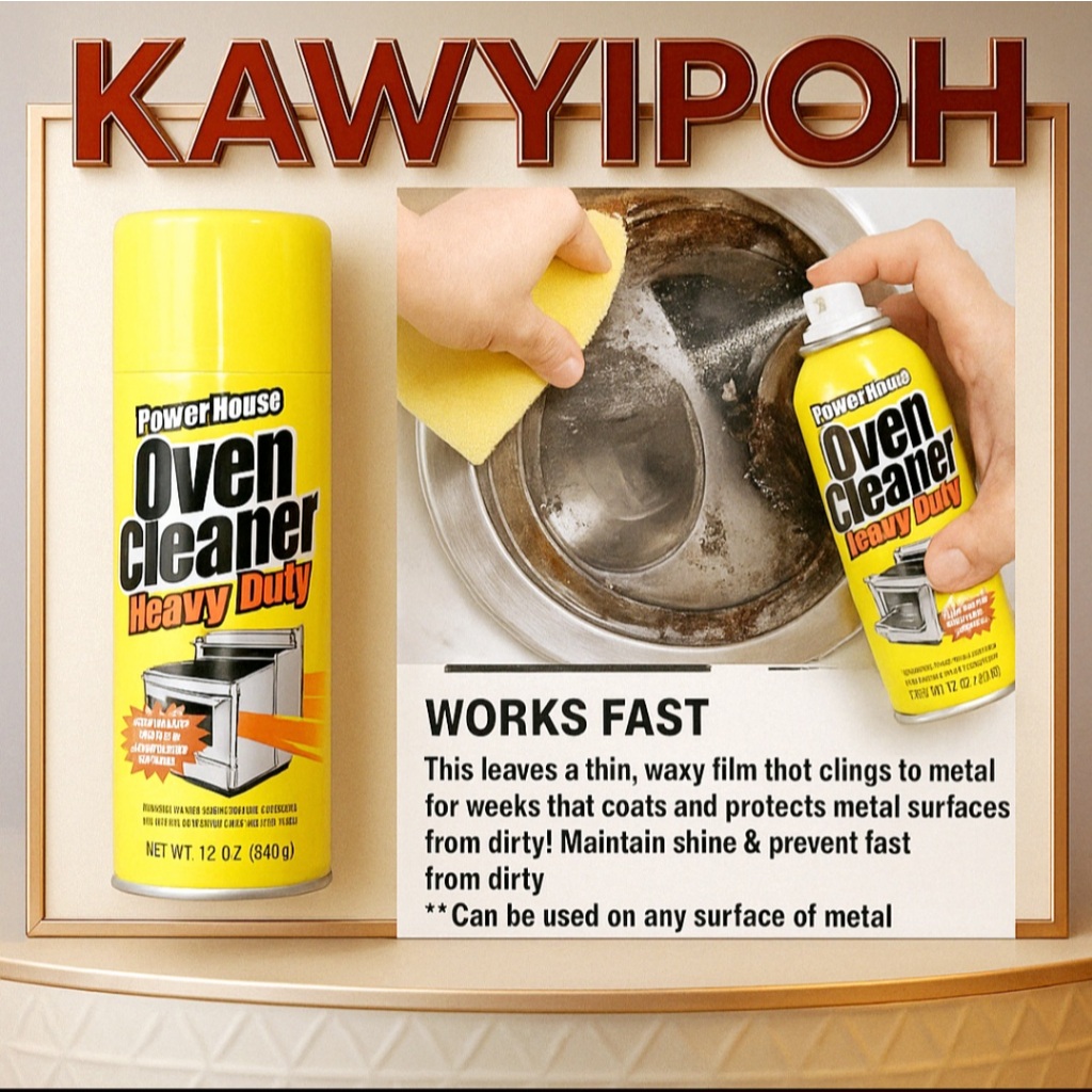 READY STOCK OVEN CLEANER BY GANSO HEAVY DUTY/PENCUCI DAPUR GAS & OVEN ...