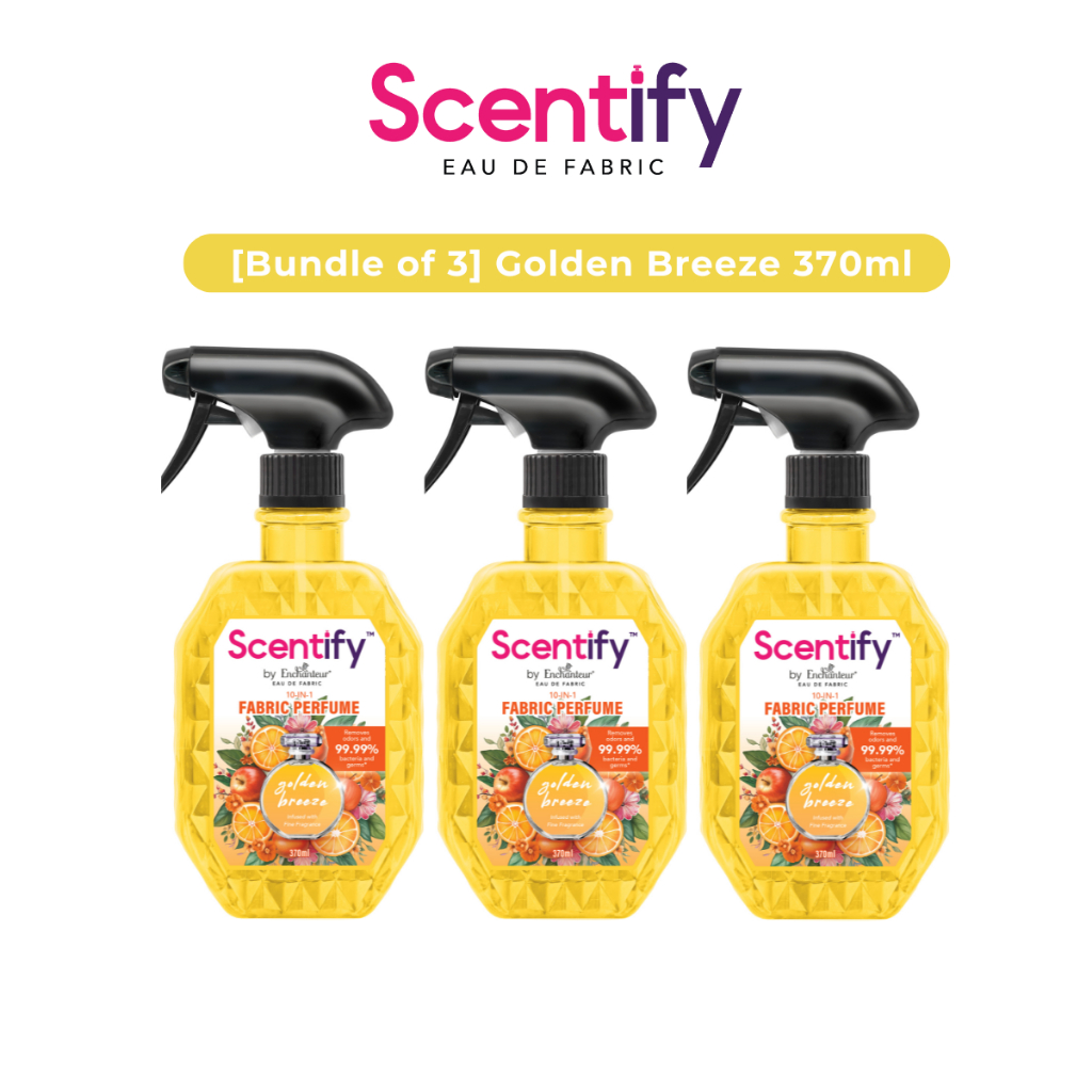 Scentify Eau De Fabric - Golden Breeze (3 Pcs x 370ml) | Shopee Malaysia