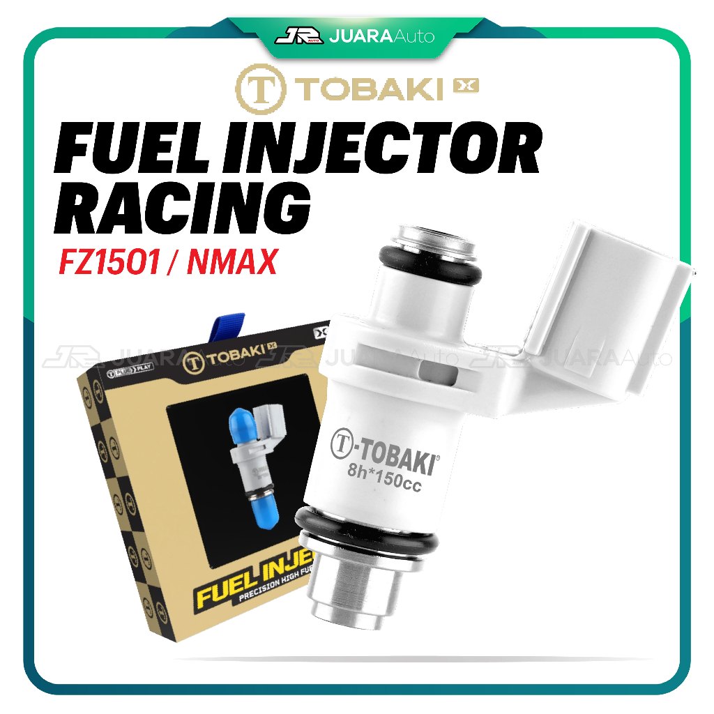 TOBAKI RACING INJECTOR / FZ150I / NMAX / FUEL INJECTOR 8/10/12 HOLE ...