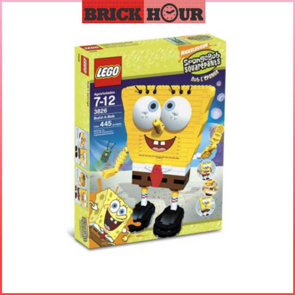 LEGO SPONGEBOB 3826 Build-A-Bob | Shopee Malaysia