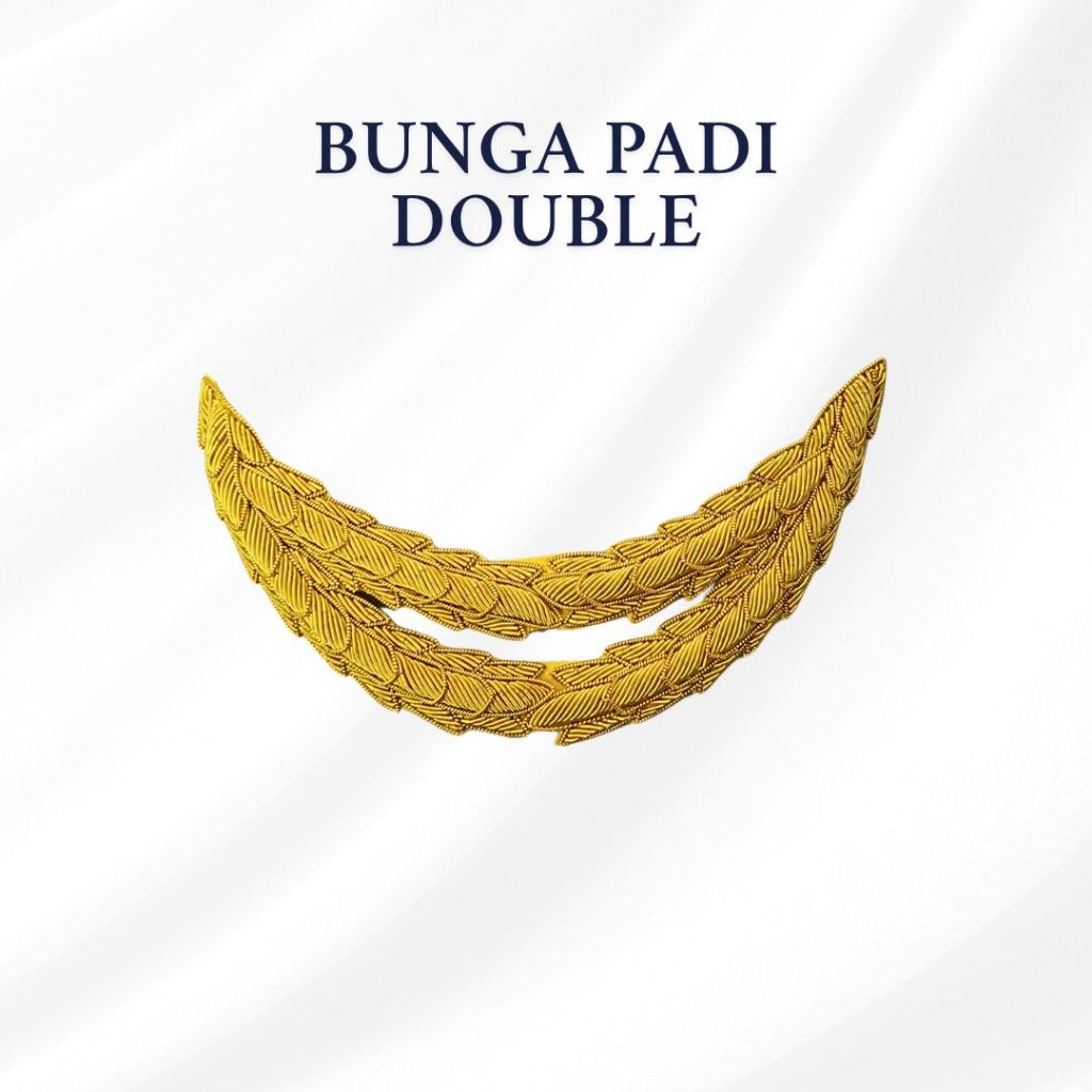 [UNITYCORE] BUNGA PADI PEAK CAP PEGA WAI KRS JENIS DOUBLE READY STOCK ...