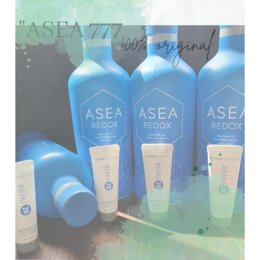 ASEA Redox Supplement Water (960ML/ 32oz) 4Bottle FREE 4TUBE Sample Gel ...
