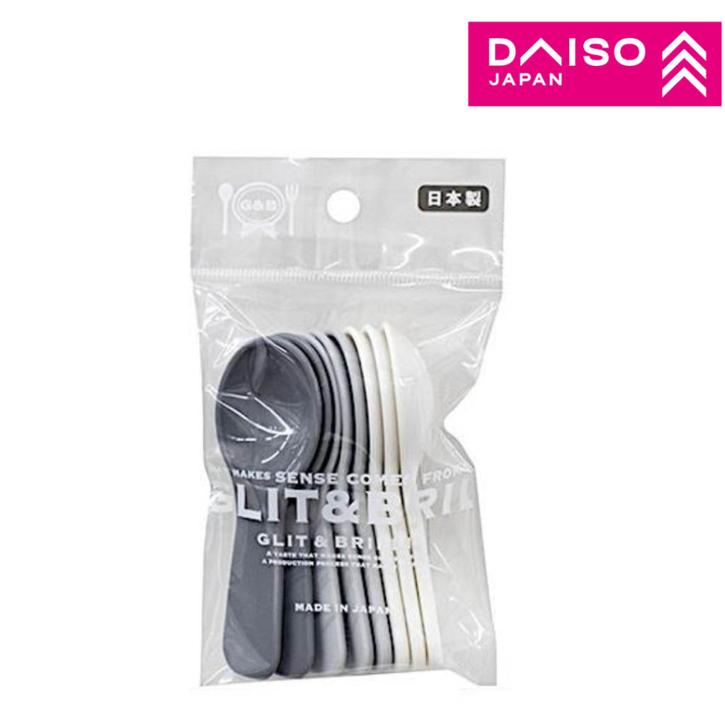 DAISO Ice-Cream Spoon 8P | Shopee Malaysia