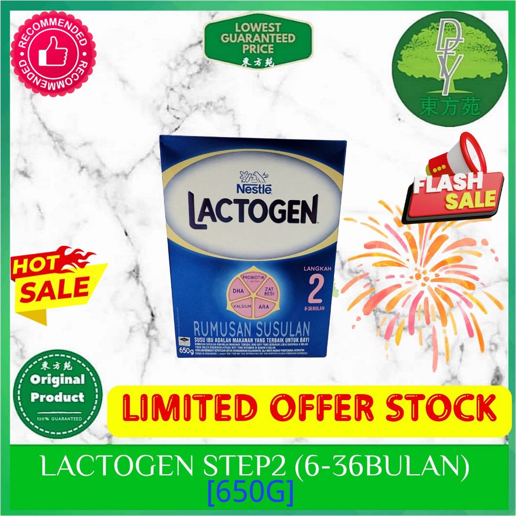 Nestle Lactogen Step 2 650g new packing | Shopee Malaysia