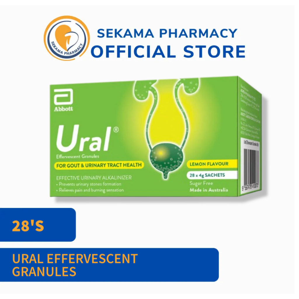 ABBOTT URAL EFFERVESCENT GRANULES 4G x28'S [EXP: 5/2026] | Shopee Malaysia