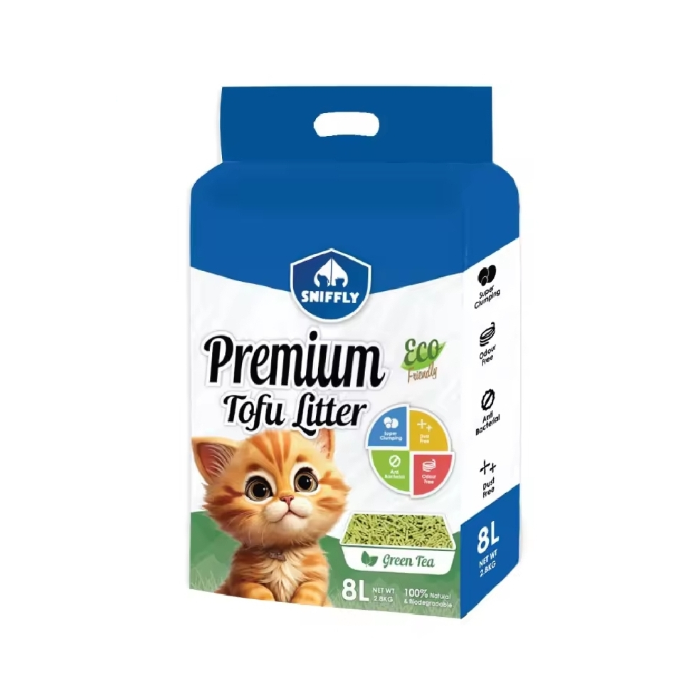 Sniffly Premium Tofu Cat Litter 2.8kg/8L | Shopee Malaysia