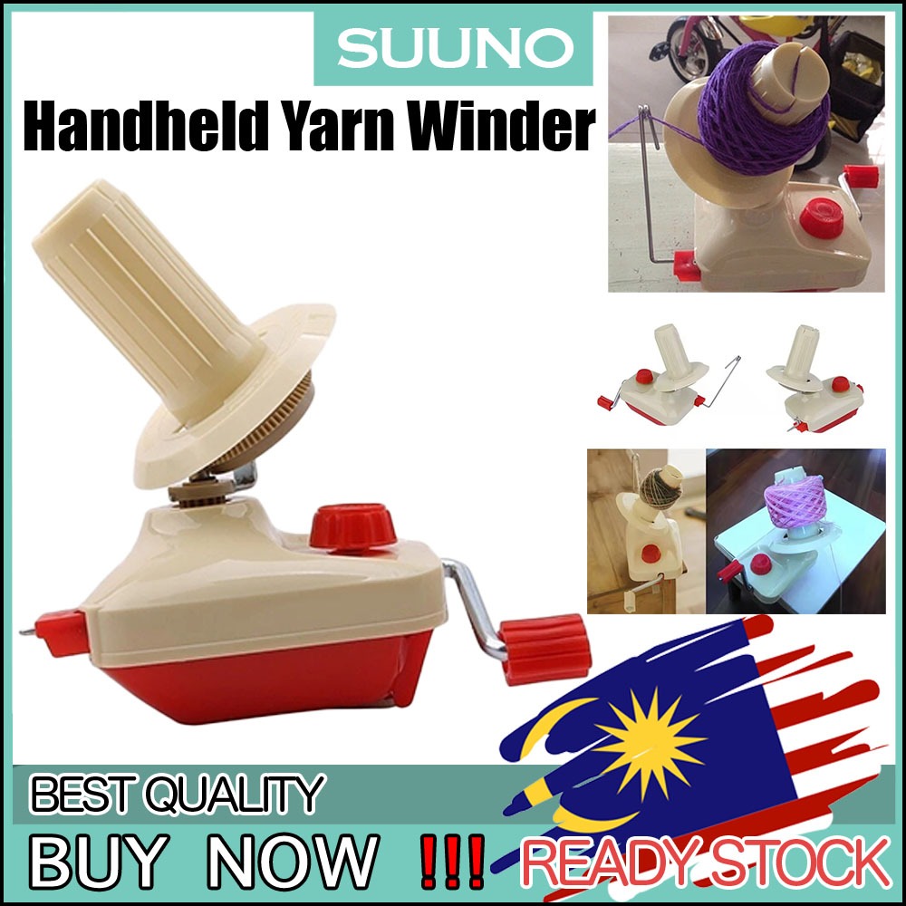 Woolen Yarn Fiber String Ball Wool Winder Holder Handheld Hand operated ...