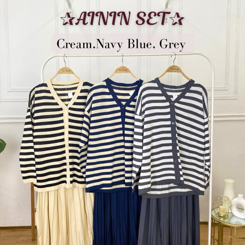 AININ ONESET PLEATED VIRAL BY ZEERA COLLECTION | Shopee Malaysia