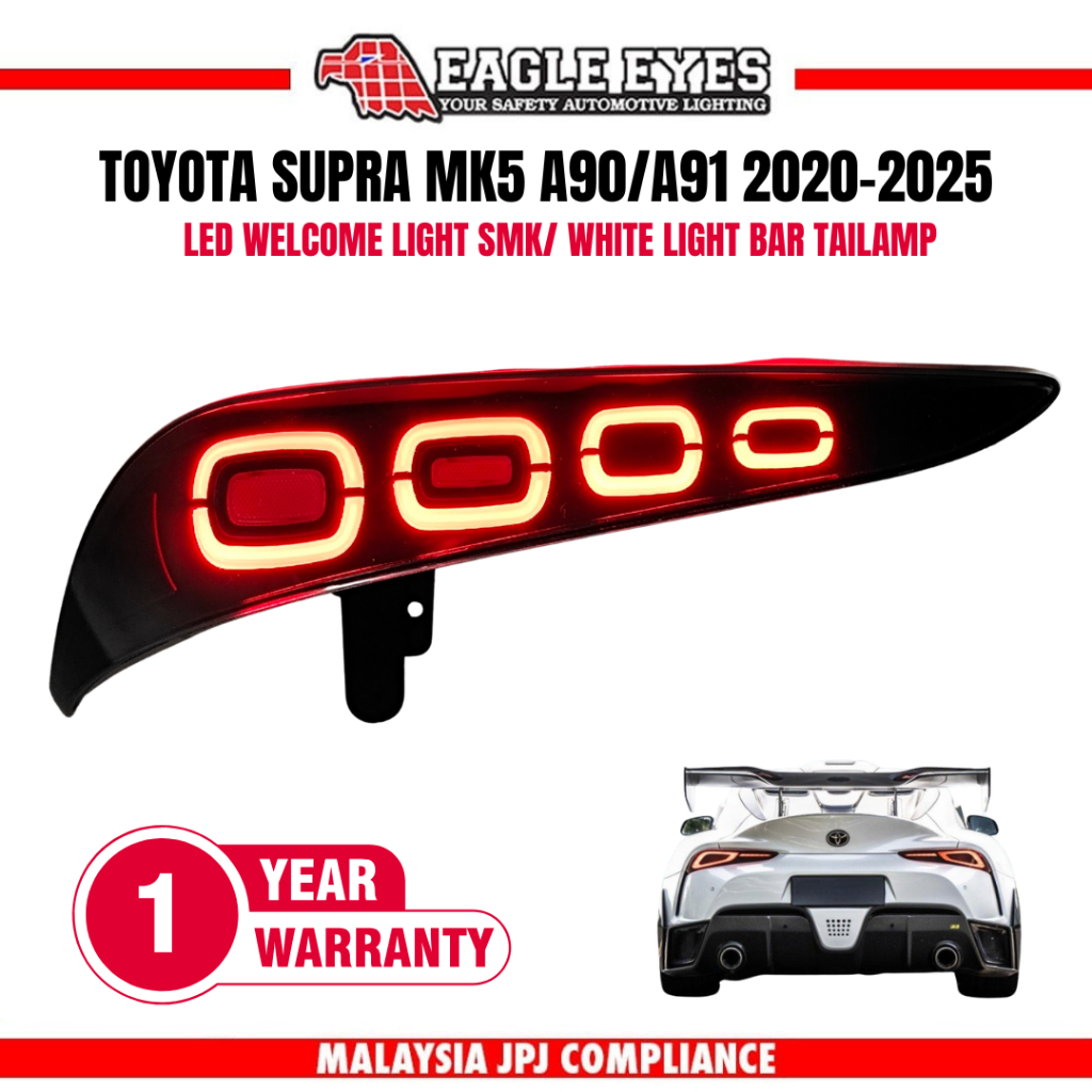 TOYOTA SUPRA MK5/A90/A91 2020-2025 LED SEQUENTIAL SIGNAL WELCOME LIGHT ...