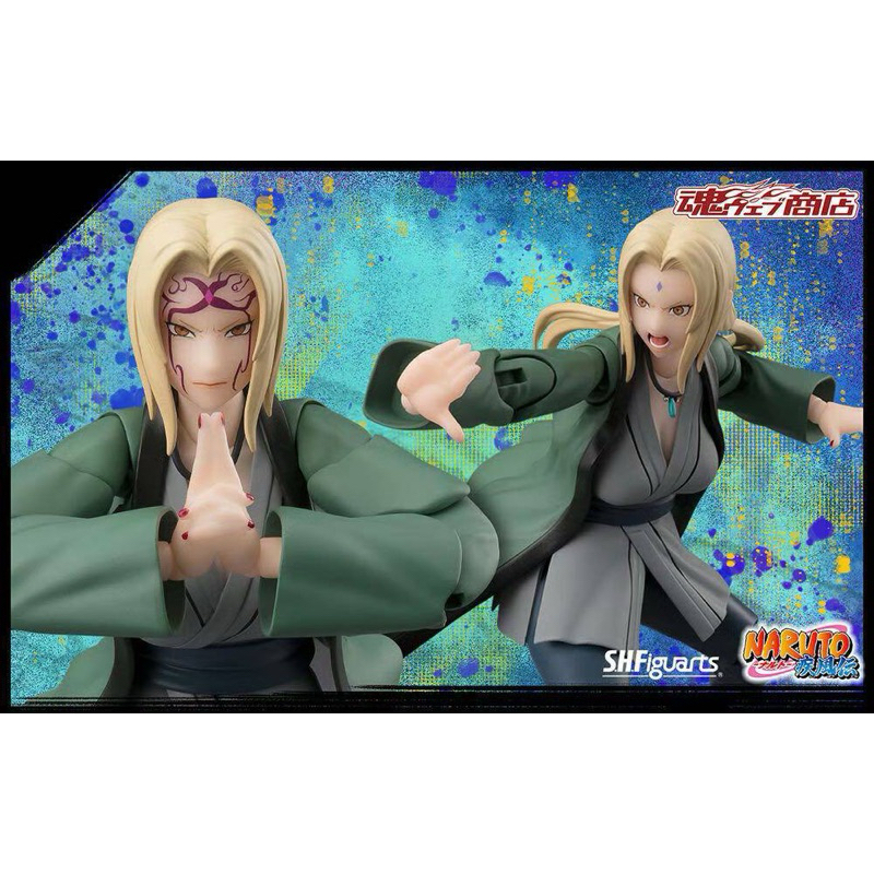 S.H.Figuarts SHF Naruto Tsunade The Legendary Medical Ninja | Shopee ...